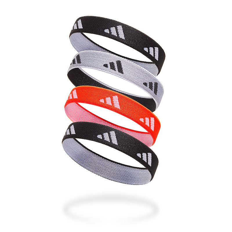 adidas Hair Ties - Durable, Comfortable & Stretchy (Pack of 4) – adidas ...